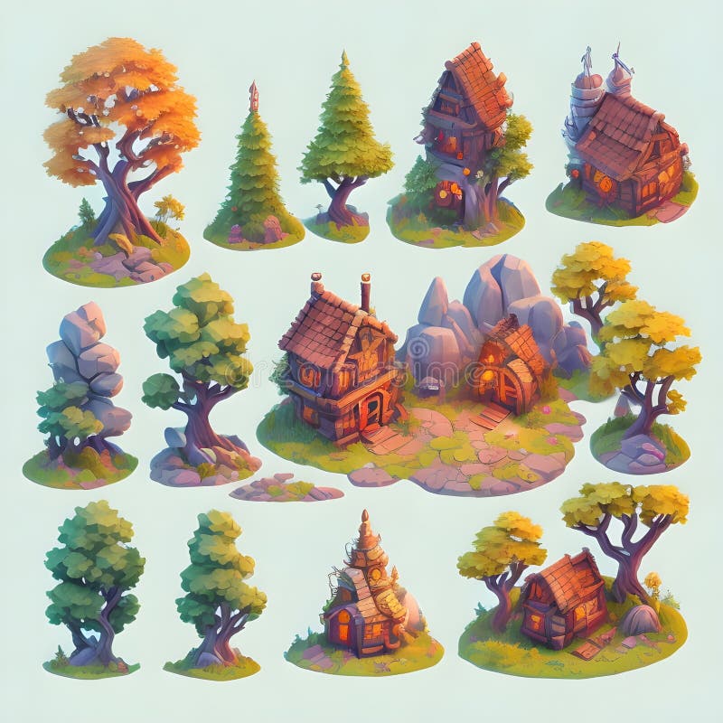 Immersive Fantasy Island: Stylized Game Assets for Detailed and Vivid ...