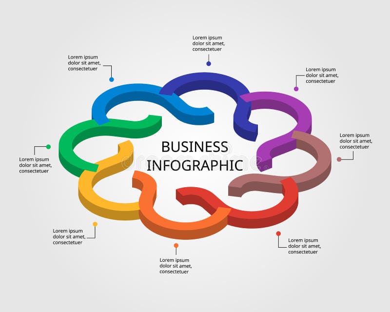 Step Chart Template for Infographic for Presentation for 8 Element ... Step Chart Template for Infographic for Presentation for 8 Element ...