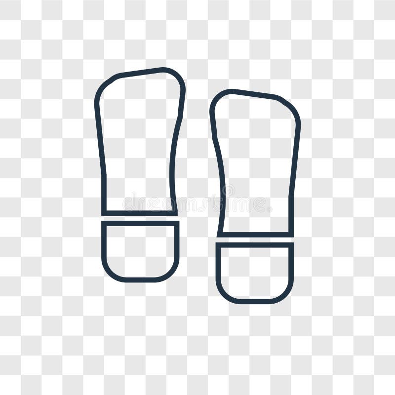 Step Concept Vector Linear Icon Isolated on Transparent Background ...