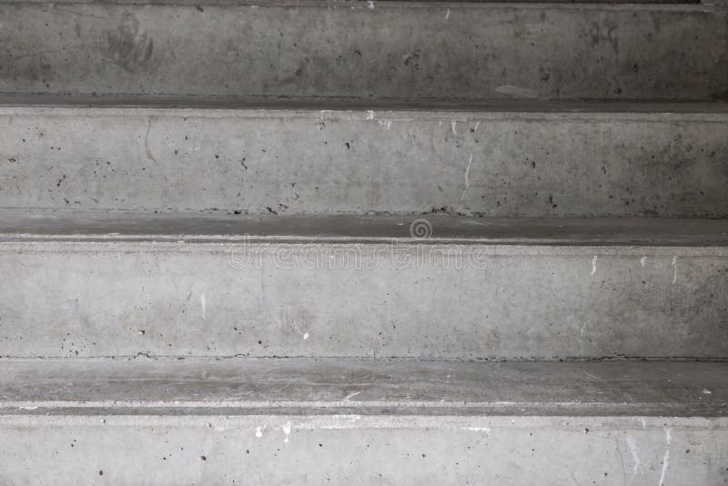 Step of Concrete Stair on a Top and Front View Stock Photo - Image of ...