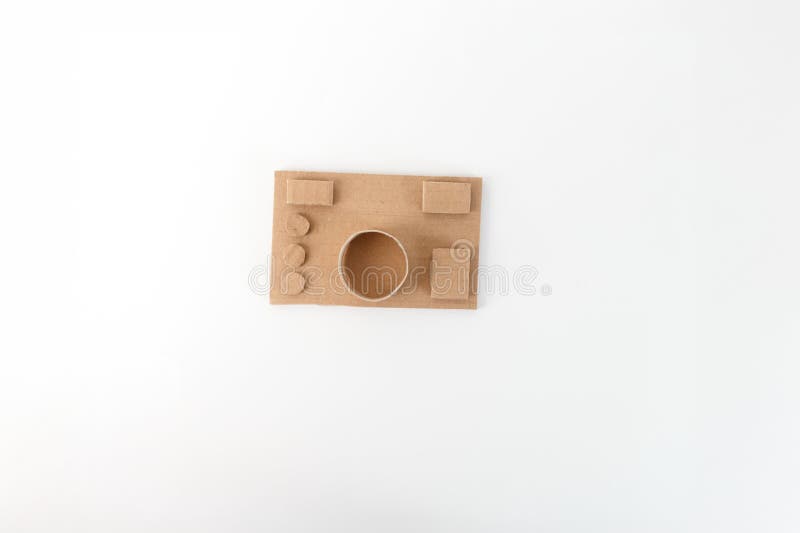 Step in Creative Project of Making Toy Camera from Recycled Paper and ...