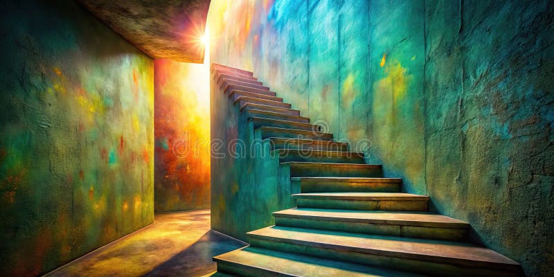 An EscherInspired Impossible Staircase a Surreal Journey through ...