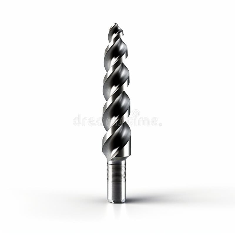 Step Drill Isolated on White Background, Created with Generative AI ...