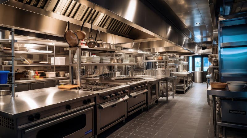 Dynamic Culinary Hub: the High-Volume Commercial Kitchen Stock ...
