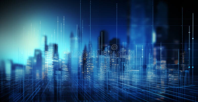 Background Conceptual Image with Market Graphs and Diagrams Stock ...