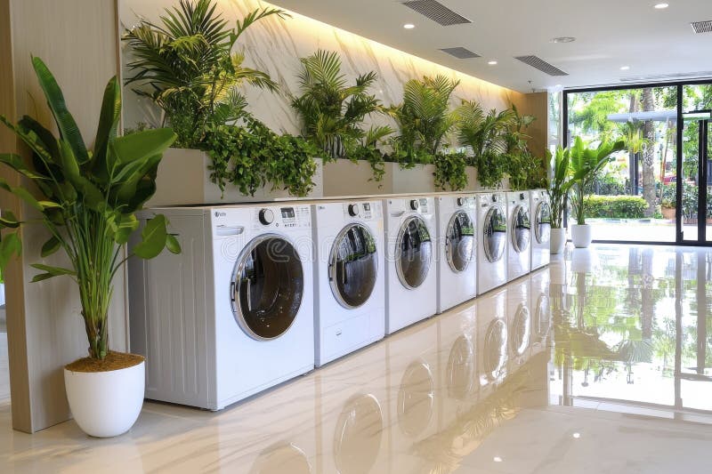 Step into the Epitome of Modern Laundry Luxury, Where Functionality ...
