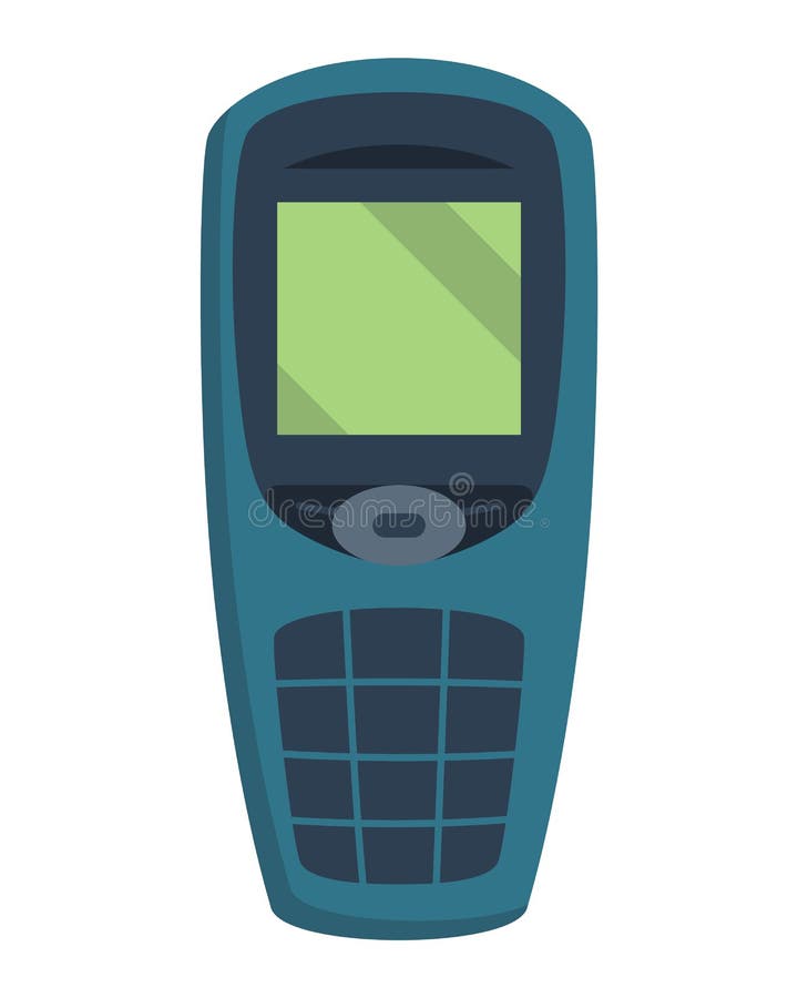 Step of Evolution of Phone. Last Century Communication Device. Old ...