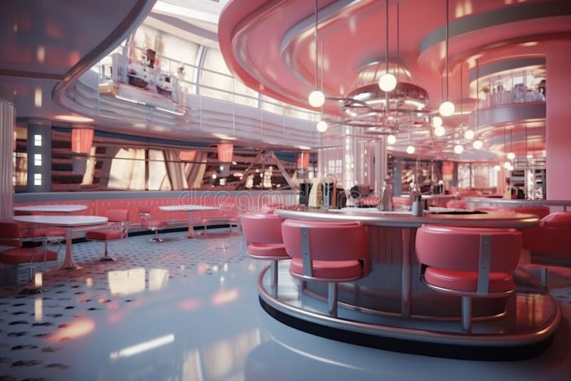 Step into a Fashion Show Set in a Stock Illustration - Illustration of ...