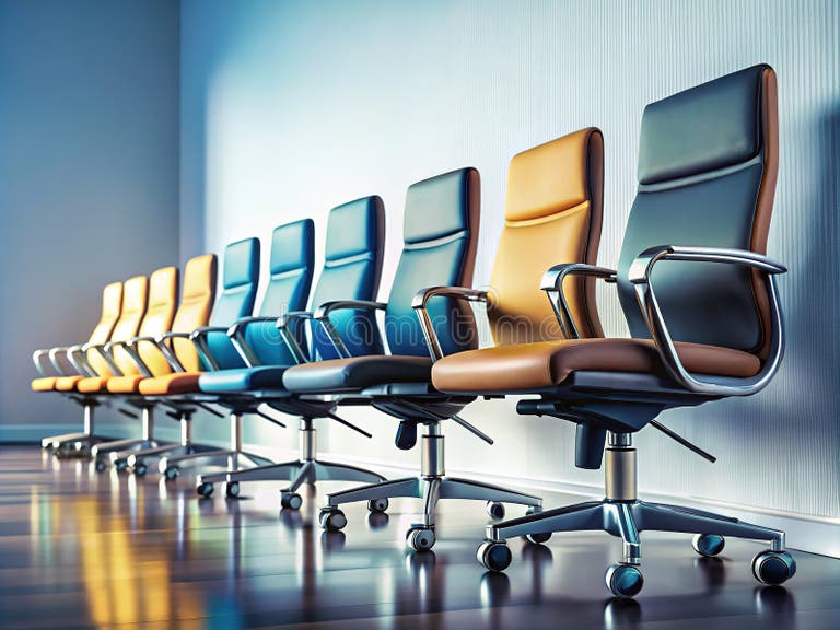 Modern Office Space Awaits Empty Chairs Signal Exciting New ...