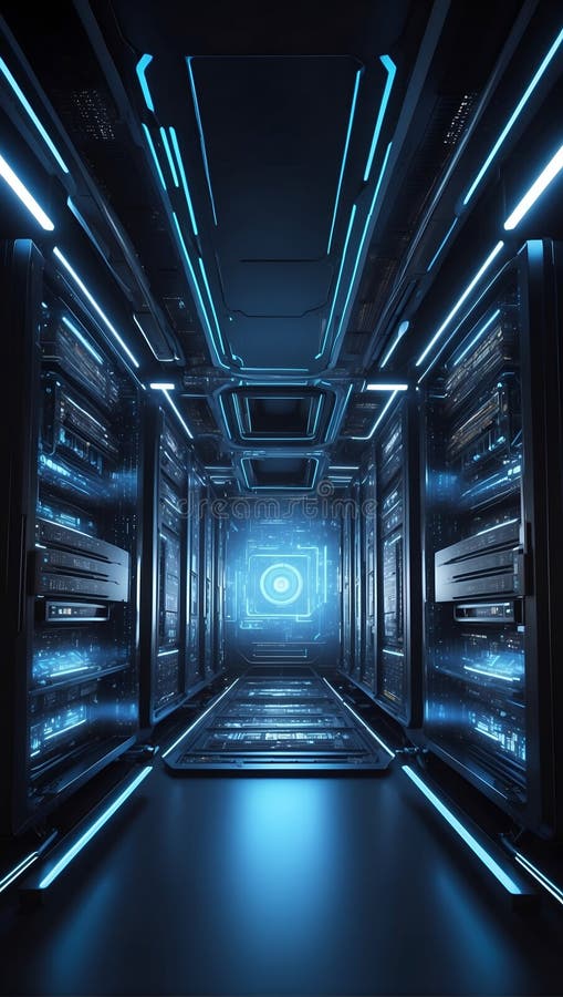 Future Forward: QuantumQuotient S Data Symphony. AI Generate Stock ...