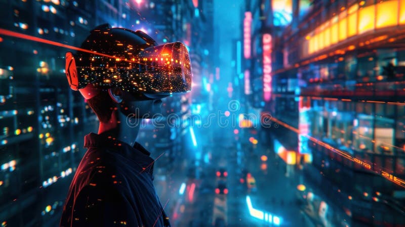Step into the Future with this Stunning Depiction of Urban Life through ...