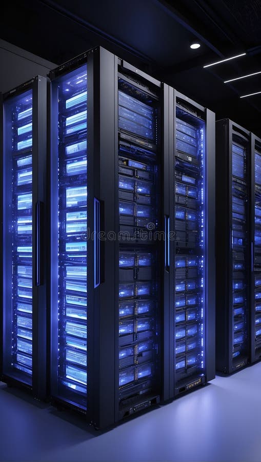 QuantumQuotient S Futuristic Data Utopia. AI Generate Stock ...