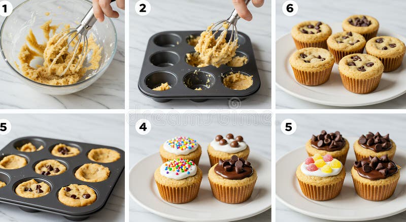 Step-by-Step Guide To Making Delicious Chocolate Chip Cookie Cups with ...