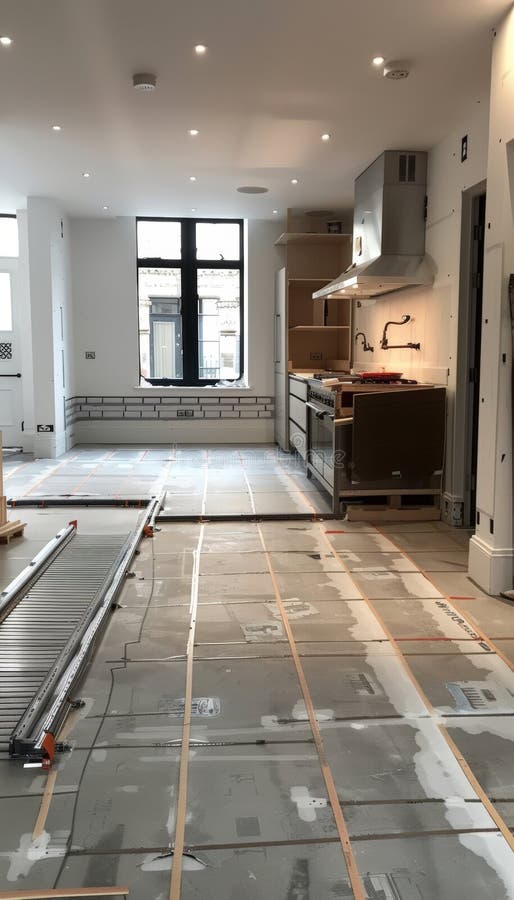 Step-by-Step Guide To Installing Underfloor Heating in a Modern Kitchen ...