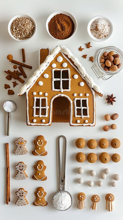 Step by Step Guide To Making Gingerbread House, Minimalist Style on ...