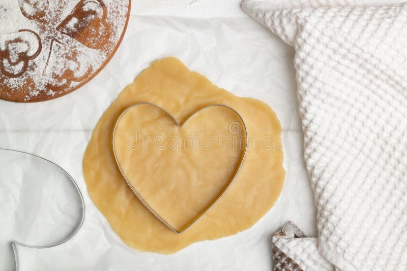 Step-by-step Heart-shaped Cake Recipe Instructions. Step 5. Roll Out ...