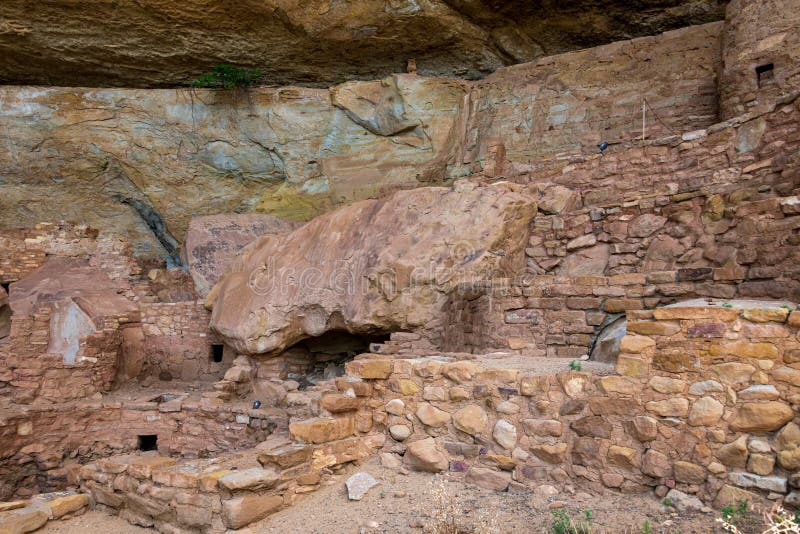 Step House in Mesa Verde National Park Stock Image - Image of outdoors ...