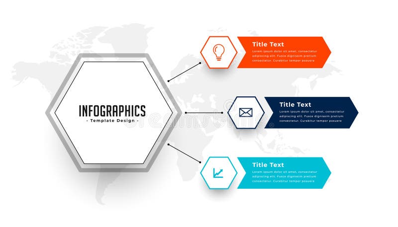 3 Step Infographic Sequence Diagram Template for Business Marketing ...