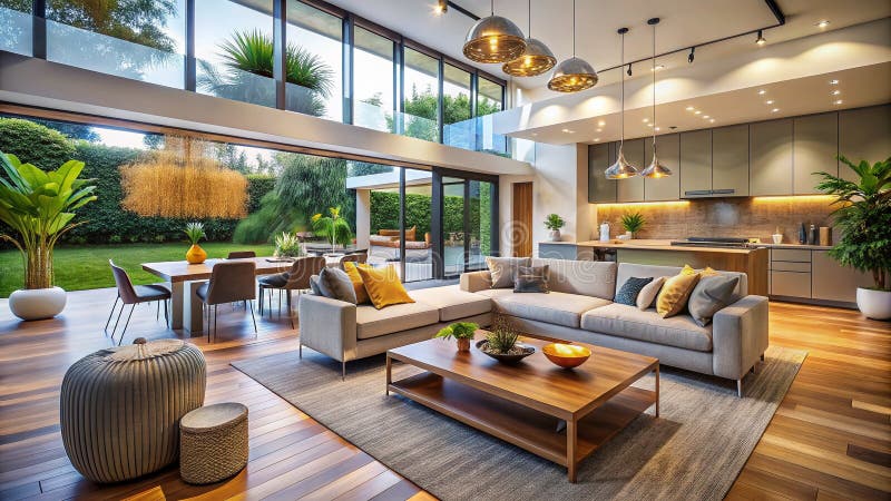 OpenConcept Modern Home Minimalist Design Natural Light and Stunning ...