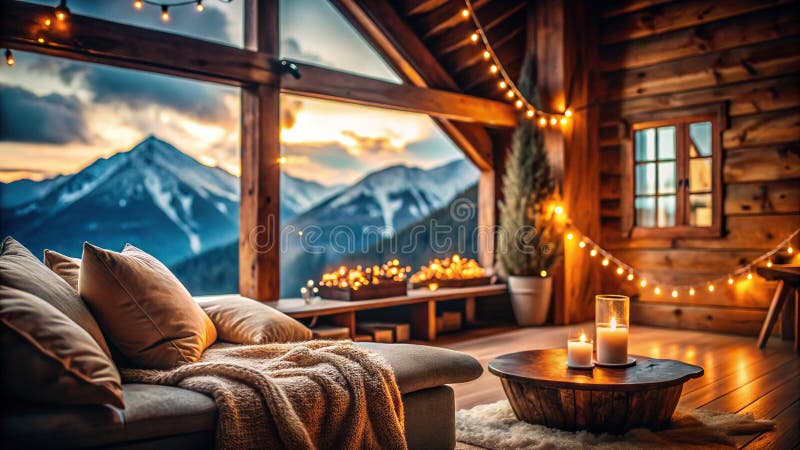 A Serene Mountain Retreat Discover Tranquil Simplicity in this Empty ...