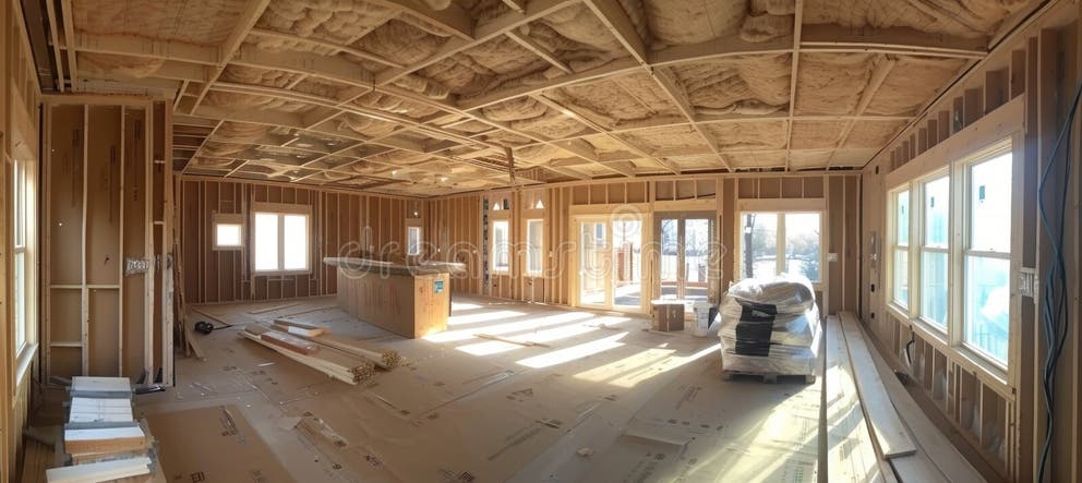 Step-by-Step Insulation Installation in New Home Construction for ...