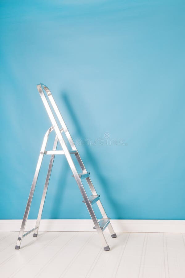 Step ladder in interior stock photo. Image of step, living - 47967960