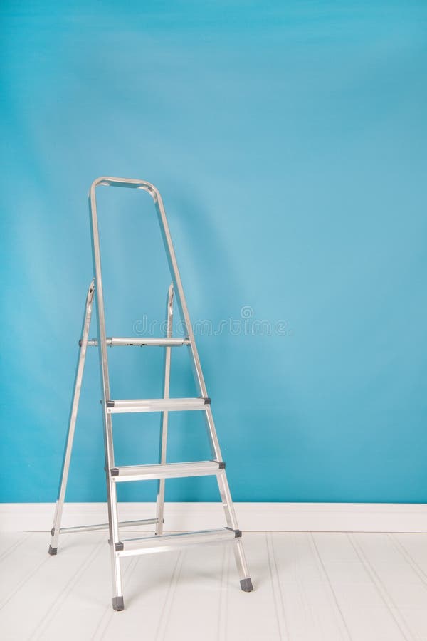 Step ladder in interior stock image. Image of modern - 47968045