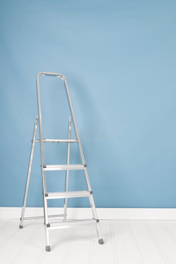 Step ladder in interior stock photo. Image of tool, stepladder - 73413930