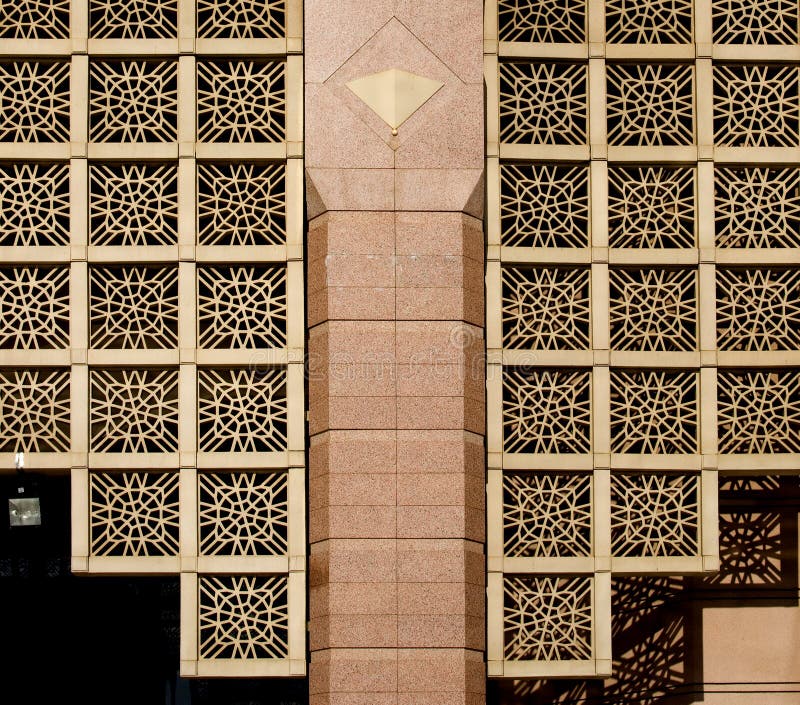 Step Lattice at Column stock image. Image of creative - 12130683