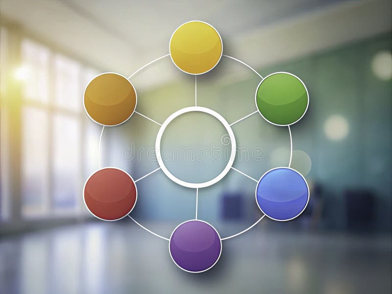 6Step Macro Cyclic Business Process Flowchart Infographic Template for ...