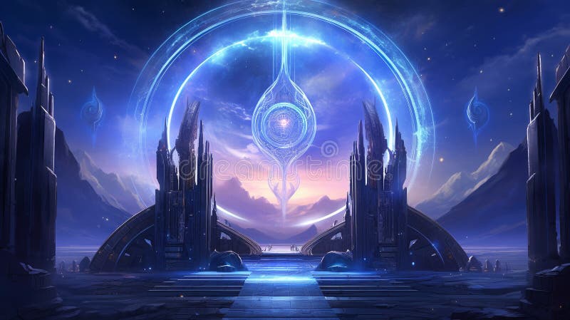 Celestial Gateway Stock Illustrations – 229 Celestial Gateway Stock ...