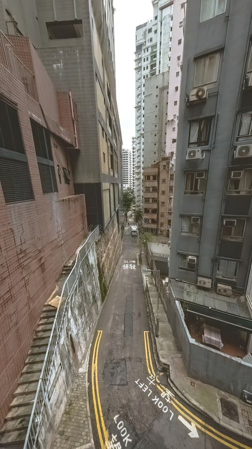 The Step at Mid Level of Hong Kong May 16 2023 Editorial Photo - Image ...