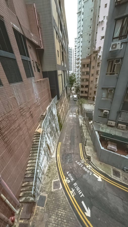 The Step at Mid Level of Hong Kong May 16 2023 Editorial Stock Photo ...
