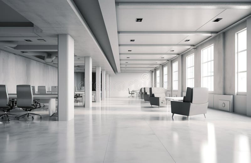 Empty Room Space for Your Imagination Stock Illustration - Illustration ...