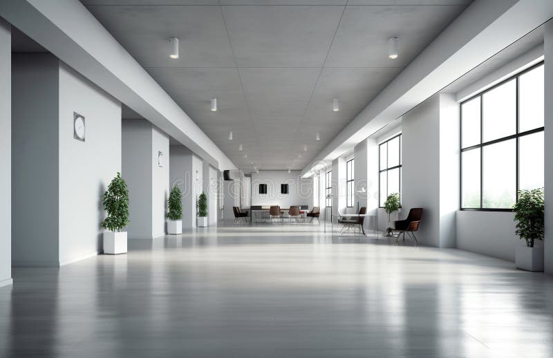 Empty Room Space for Your Imagination Stock Illustration - Illustration ...