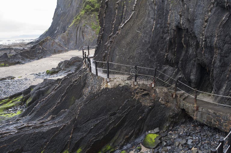Step off the cliff stock image. Image of rocks, coast - 31687867