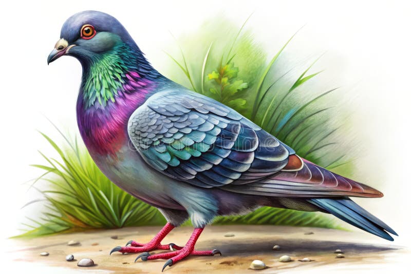 Step-by-Step Pigeon Drawing Tutorial: Mastering Realistic Bird ...