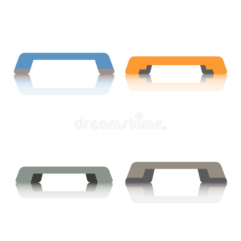 Step Platform, Vector Illustration. Stock Vector - Illustration of ...