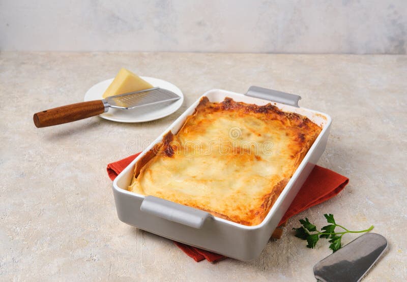 Step-by-step Preparation of Pancake Lasagna or Casserole with Pancakes ...