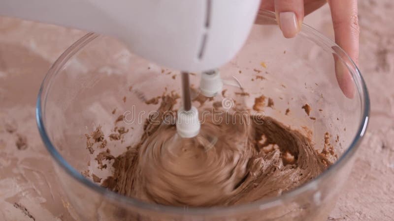 Step-by-step Process of Making a Chocolate Cake Batter. Baking Concept ... Step-by-step Process of Making a Chocolate Cake Batter. Baking Concept ...