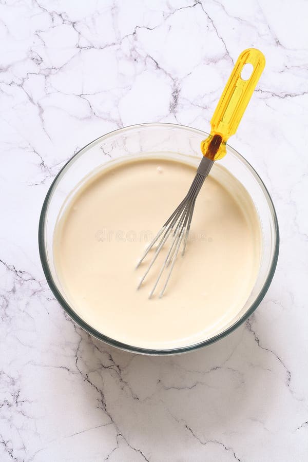 Step by Step Process of Making a Modern Cake Stock Photo - Image of ...