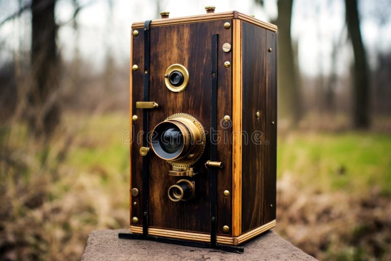 Step-by-step Process of Making a Pinhole Camera Stock Photo - Image of ...