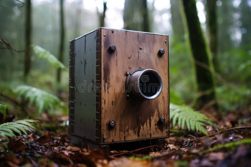 Step-by-step Process of Making a Pinhole Camera Stock Illustration ...