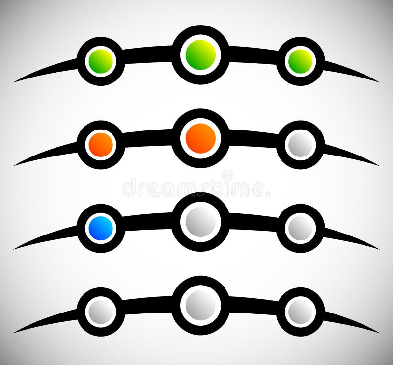 5-step Progress, Load Bars in Sequence. Step, Phase, Level, Comp Stock ... 5-step Progress, Load Bars in Sequence. Step, Phase, Level, Comp Stock ...