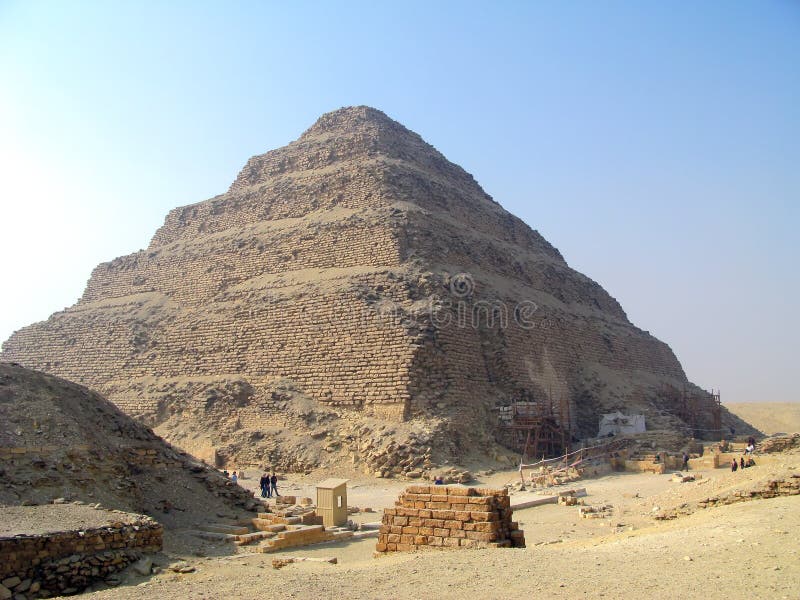 Step Pyramid stock photo. Image of structure, cairo, pyramid - 4050192