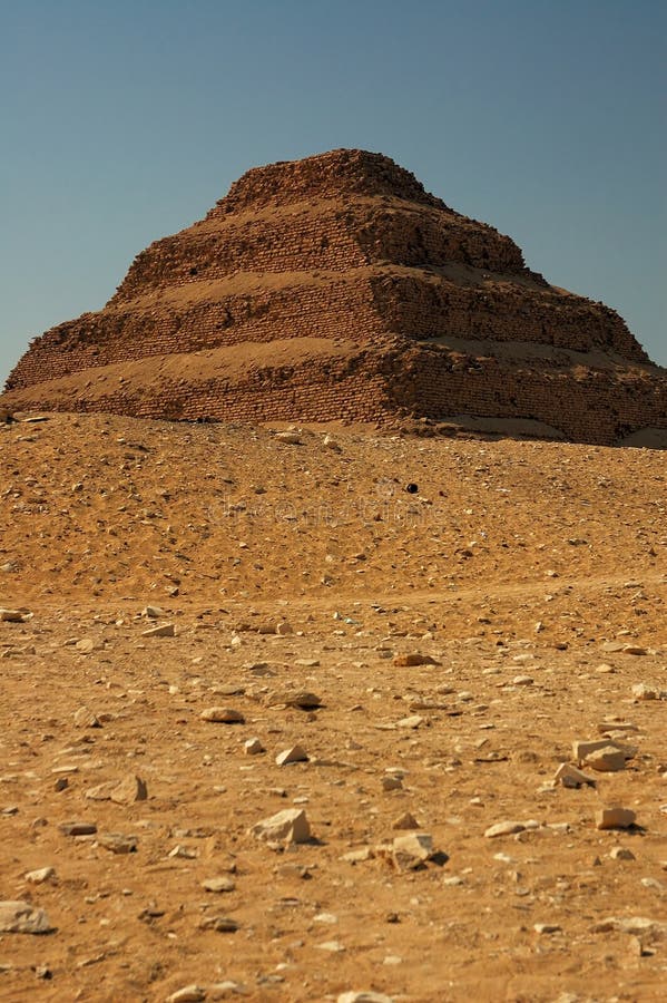 Step Pyramid stock image. Image of quadrilateral, africa - 6130905