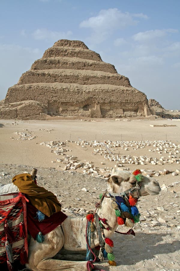 Step Pyramid stock photo. Image of hill, cloud, desert - 712818