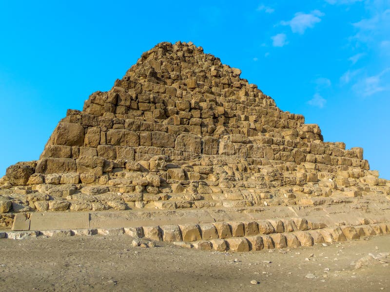 Pyramid stone blocks stock image. Image of giza, sunny - 18495145