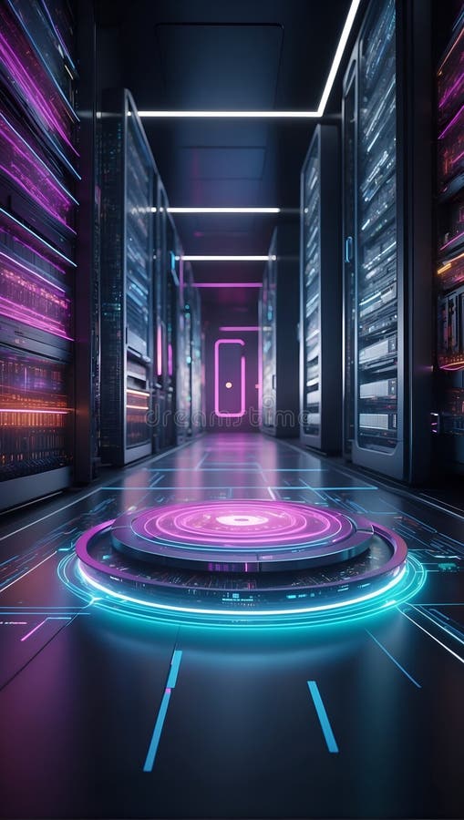 QuantumQuotient S Data Landscape: a Technological Ballet. AI Generate ...