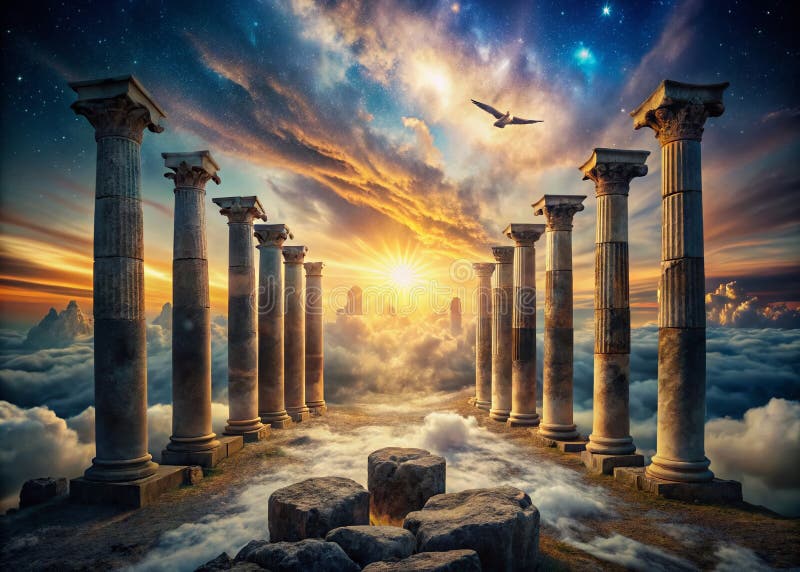 Ethereal Pillars Stock Illustrations – 3,050 Ethereal Pillars Stock ...